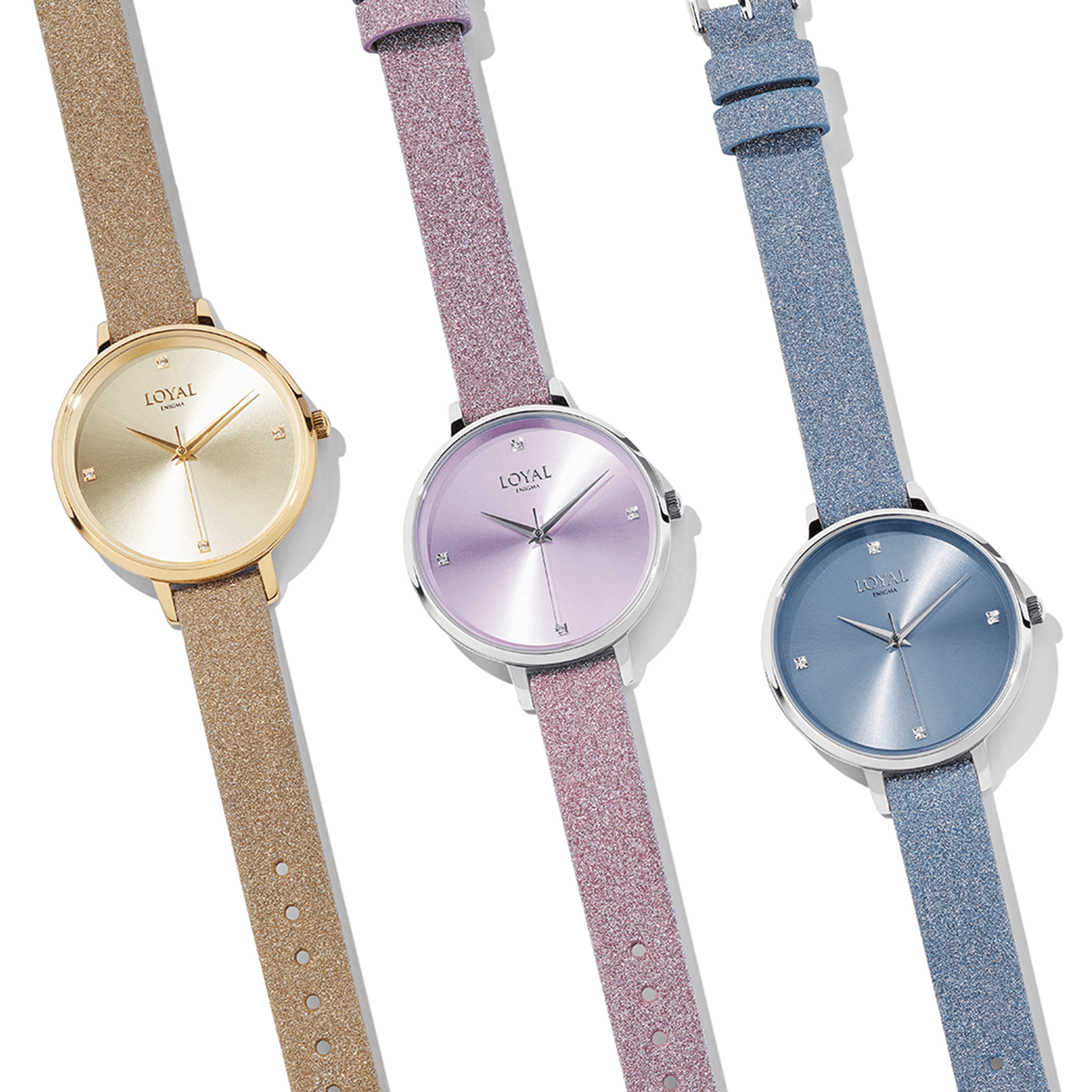 Loyal Enigma Women's 36mm Glitter Watches