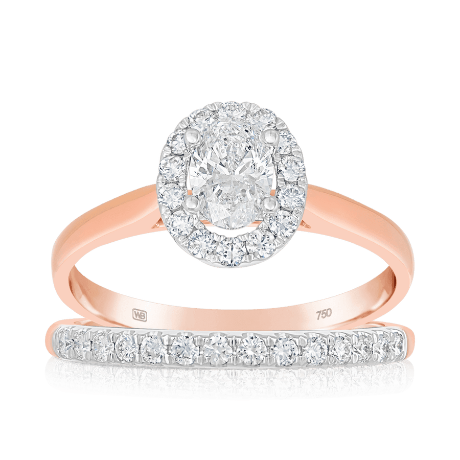Rose Gold Wedding Rings - Solid, Diamond & More | Shop Online