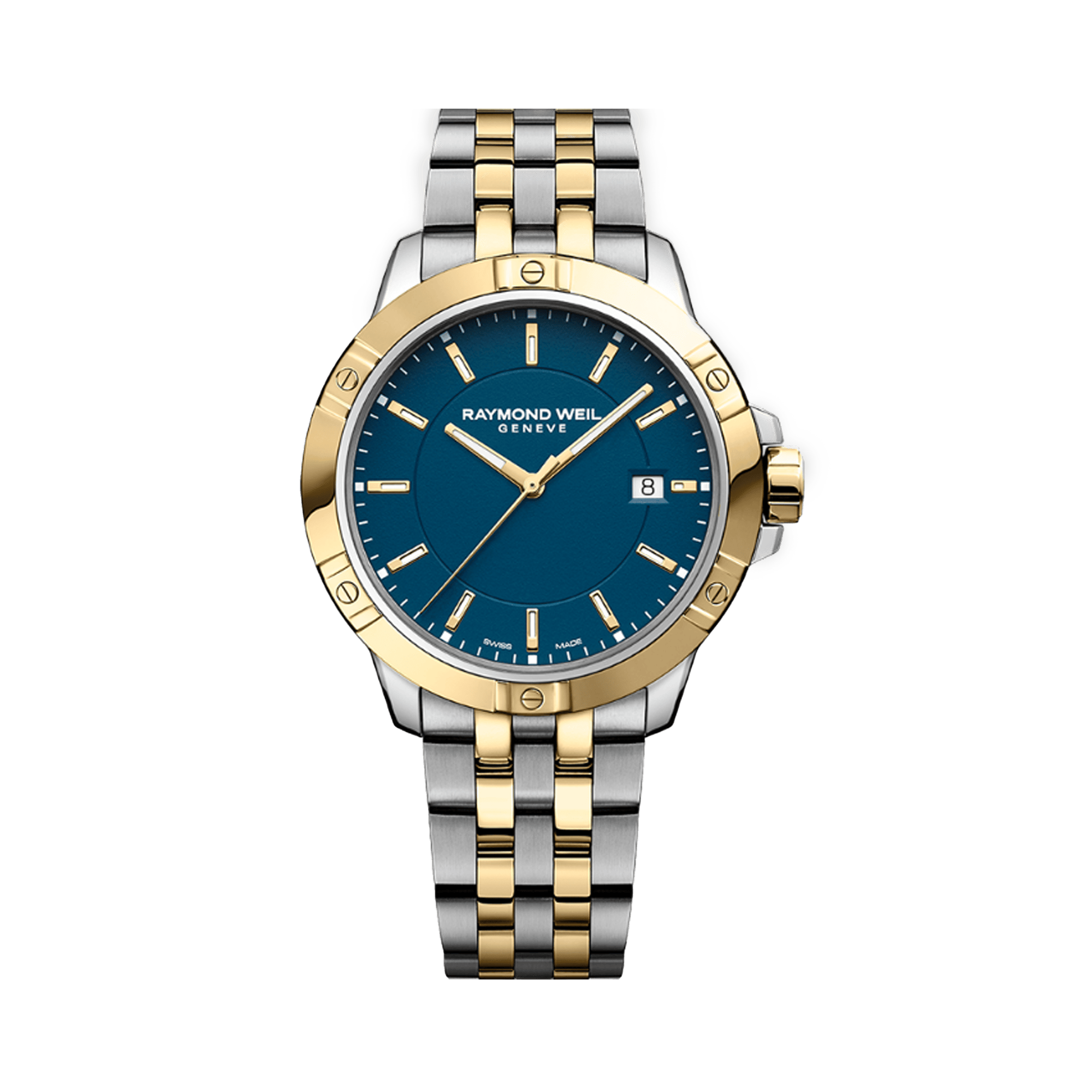 Raymond Weil Tango Men's 41mm Blue Quartz Watch 8160-STP-50041