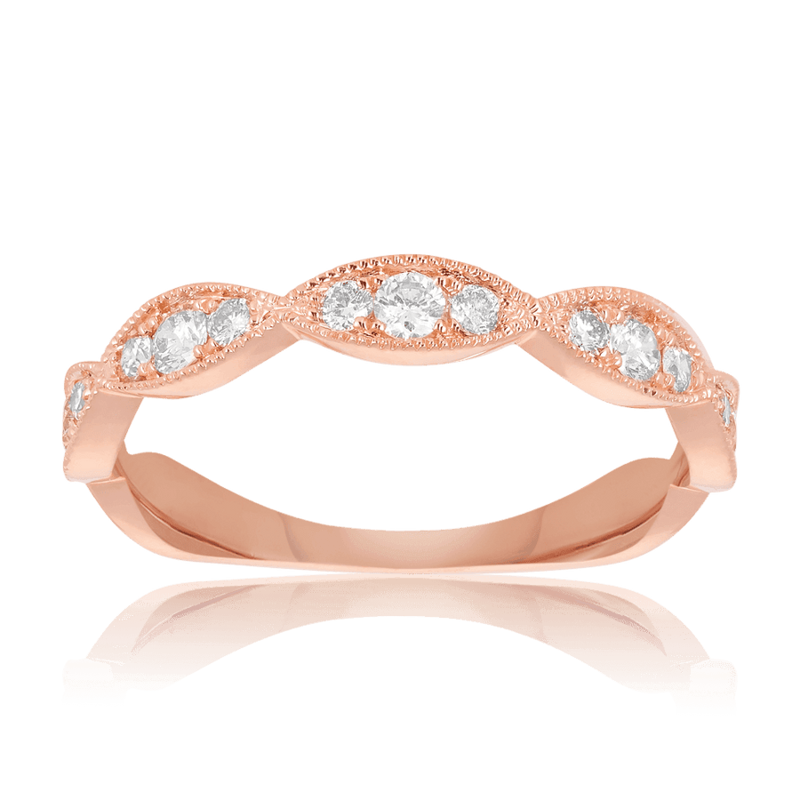 Rose Gold Wedding Rings - Solid, Diamond & More | Shop Online